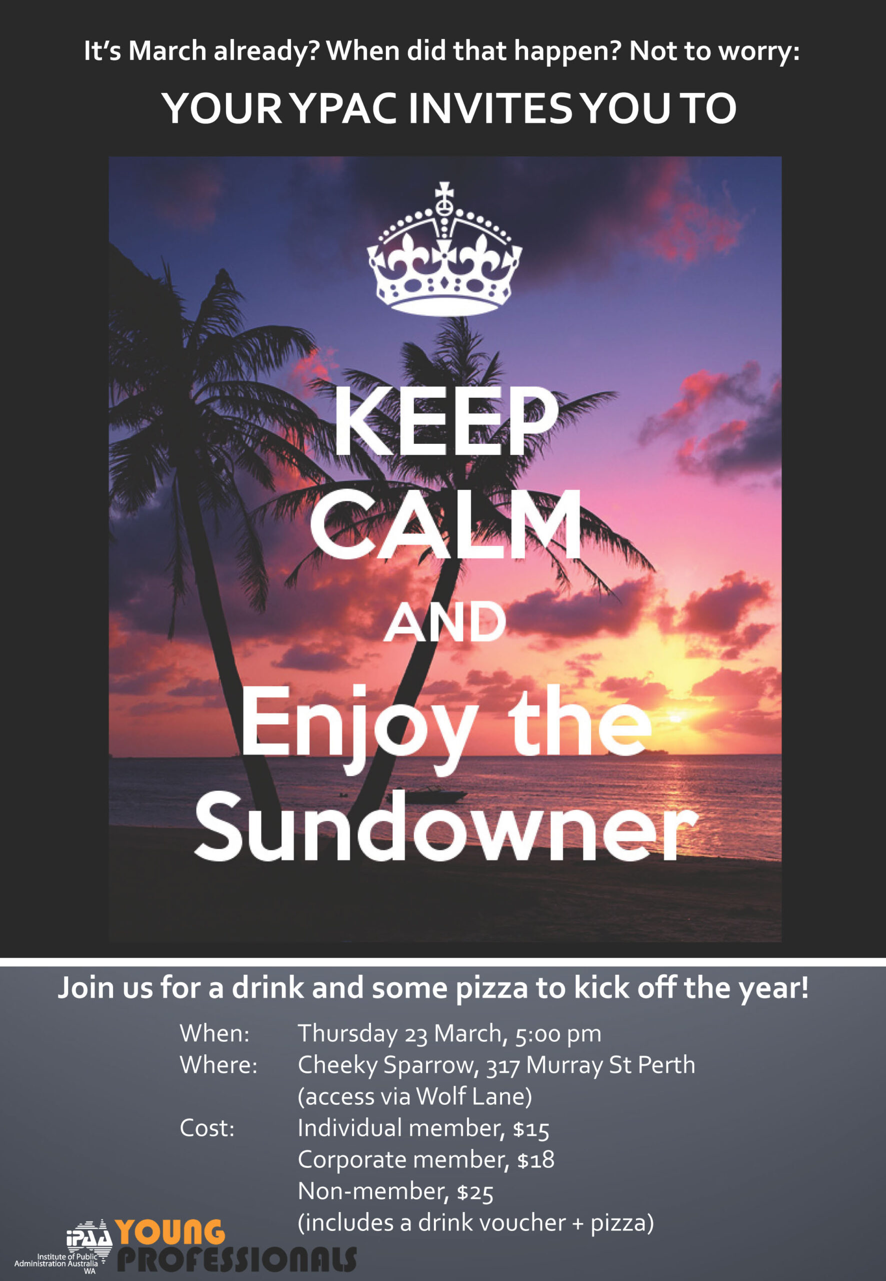 2017 YPAC Sundowner - IPAA Western Australia